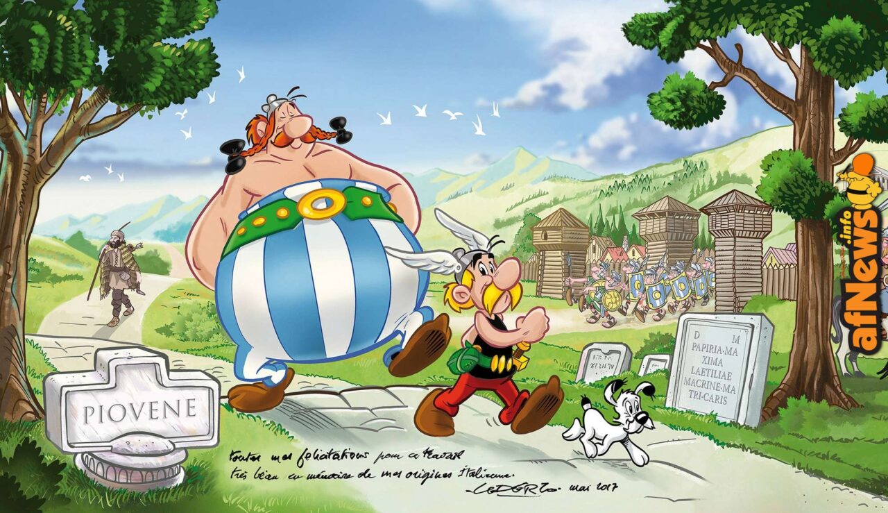 Murale "Asterix & Obelix" - Visit Pedemontana